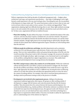 Water scrum-fall is-reality_of_agile_for_most | PDF