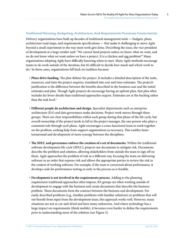 Water scrum-fall is-reality_of_agile_for_most | PDF | Business ...