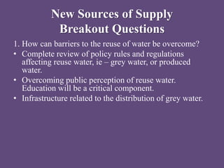 Water vision-summary-draft-final | PPTX