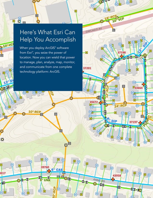 Complete water system management with Esri | PDF