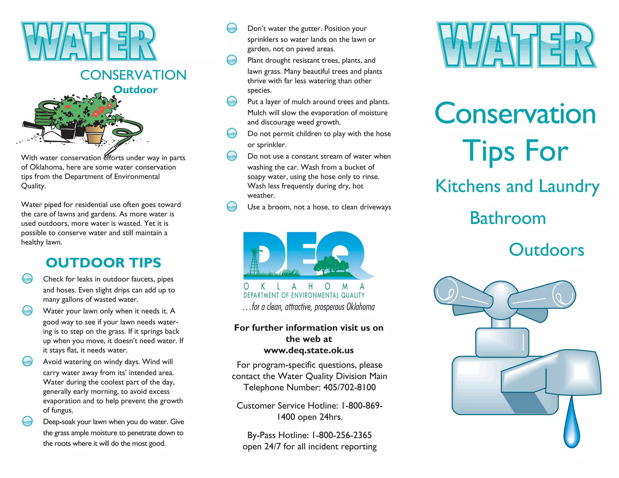 Water Conservation Tips - Oklahoma | PPT