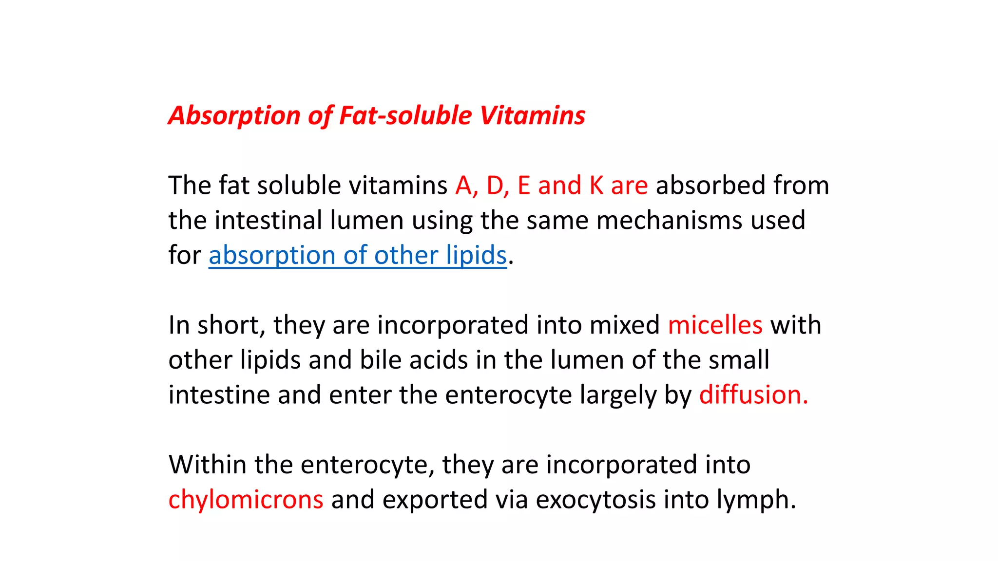 Water absorption.minerals,vitamines | PPTX