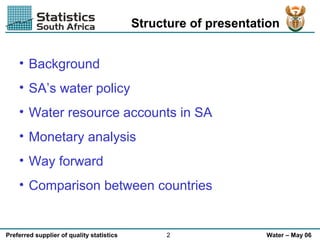 Water accounting sa | PPT