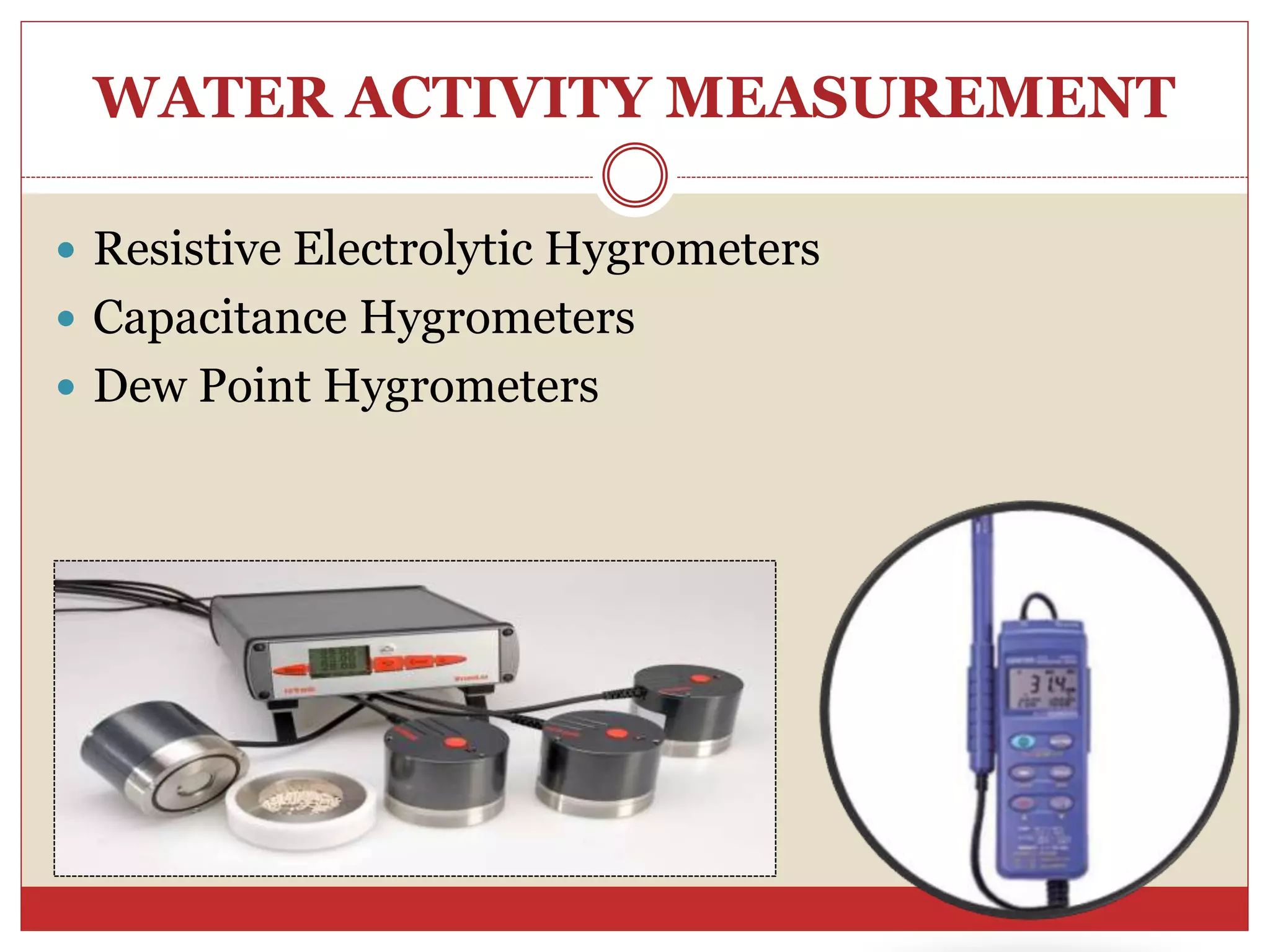 Water activity | PPTX