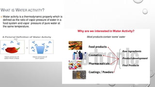 Water activity (1) (1) | PPTX