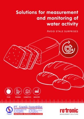 Rotronic Water Activity Series | PDF