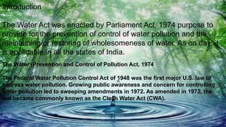Water act ppt presentation.pdfvxcccccccx | PPT