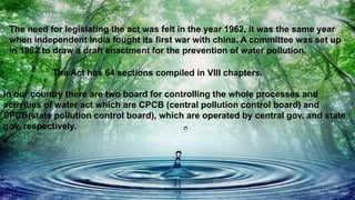 Water act ppt presentation.pdfvxcccccccx | PDF