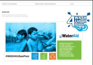 Water aid final presentation | PDF