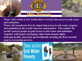 Water Aid Presentation | PPT