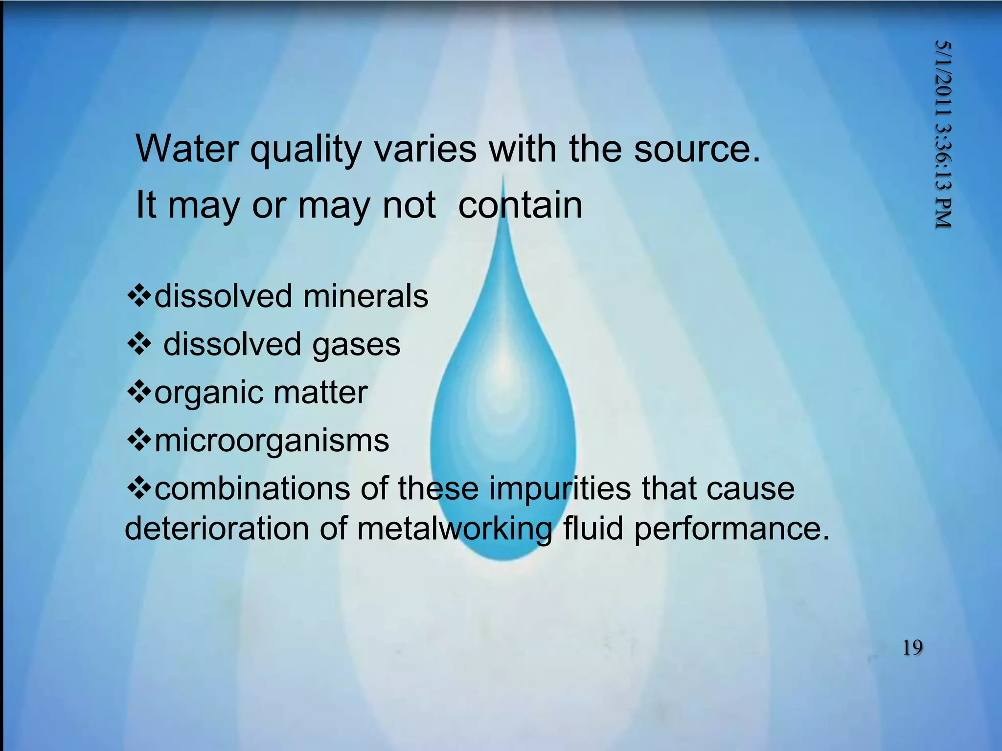Water Analysis | PPTX