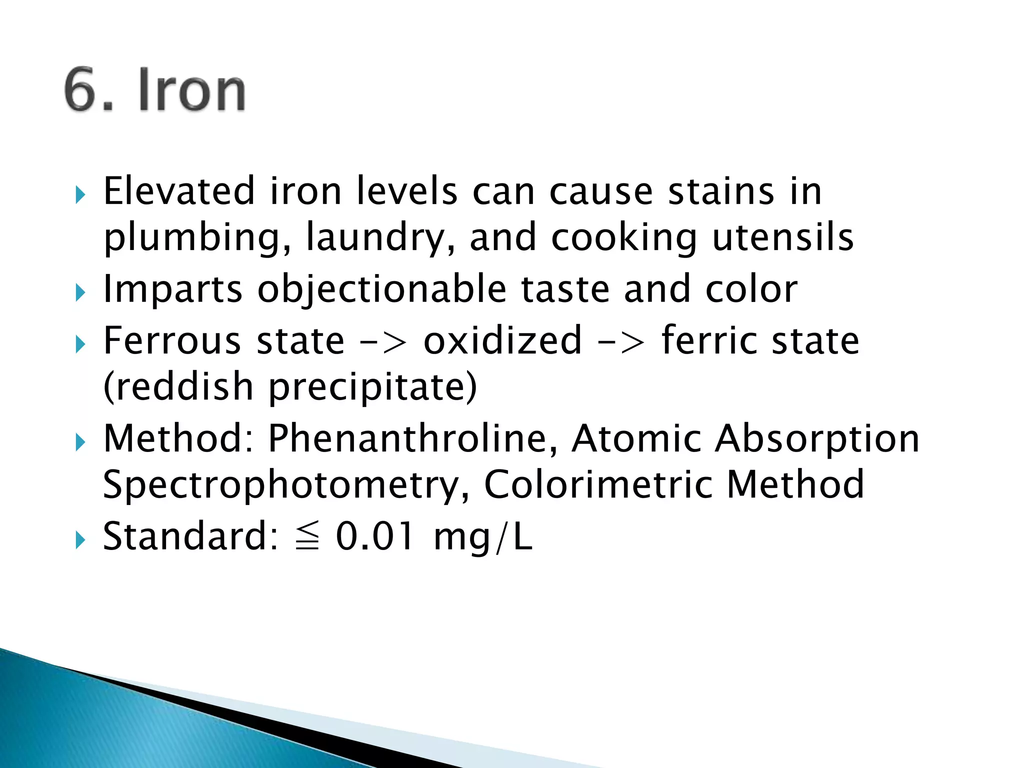 Water Analysis for Drinking Water | PPTX
