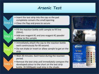 Water analysis and testing | PPTX