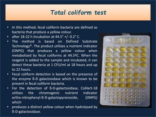 Water analysis and testing | PPTX