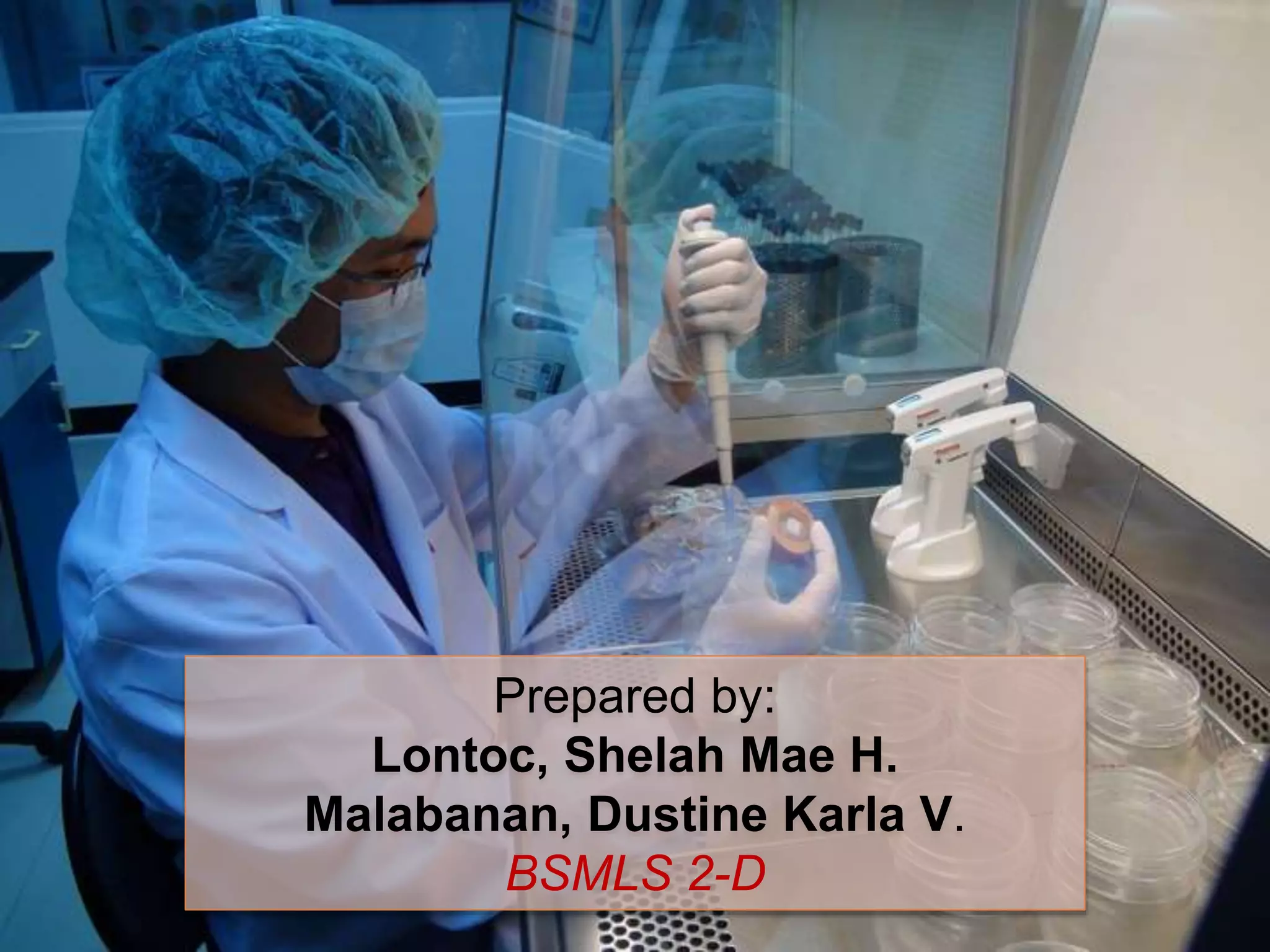 Water analysis laboratory | PPTX