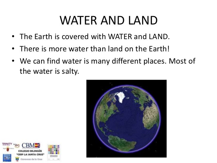Water and air on earth