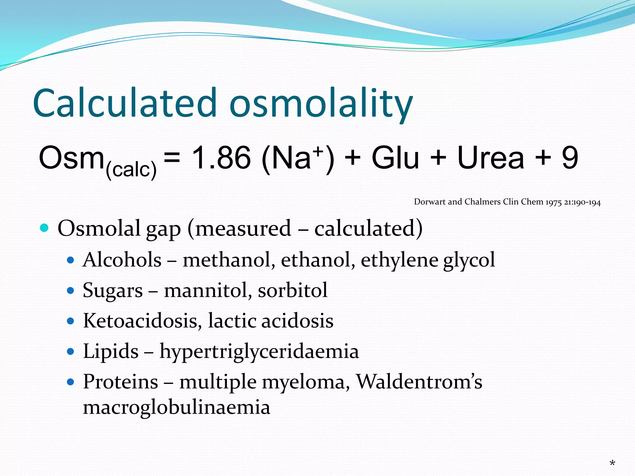 Water and electrolytes 2013 final | PPTX
