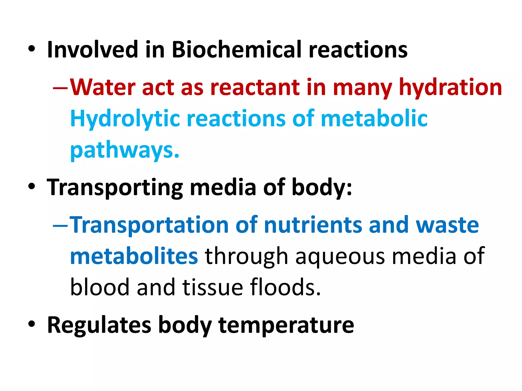 Water and electrolytes balance and imbalance in human body | PPTX