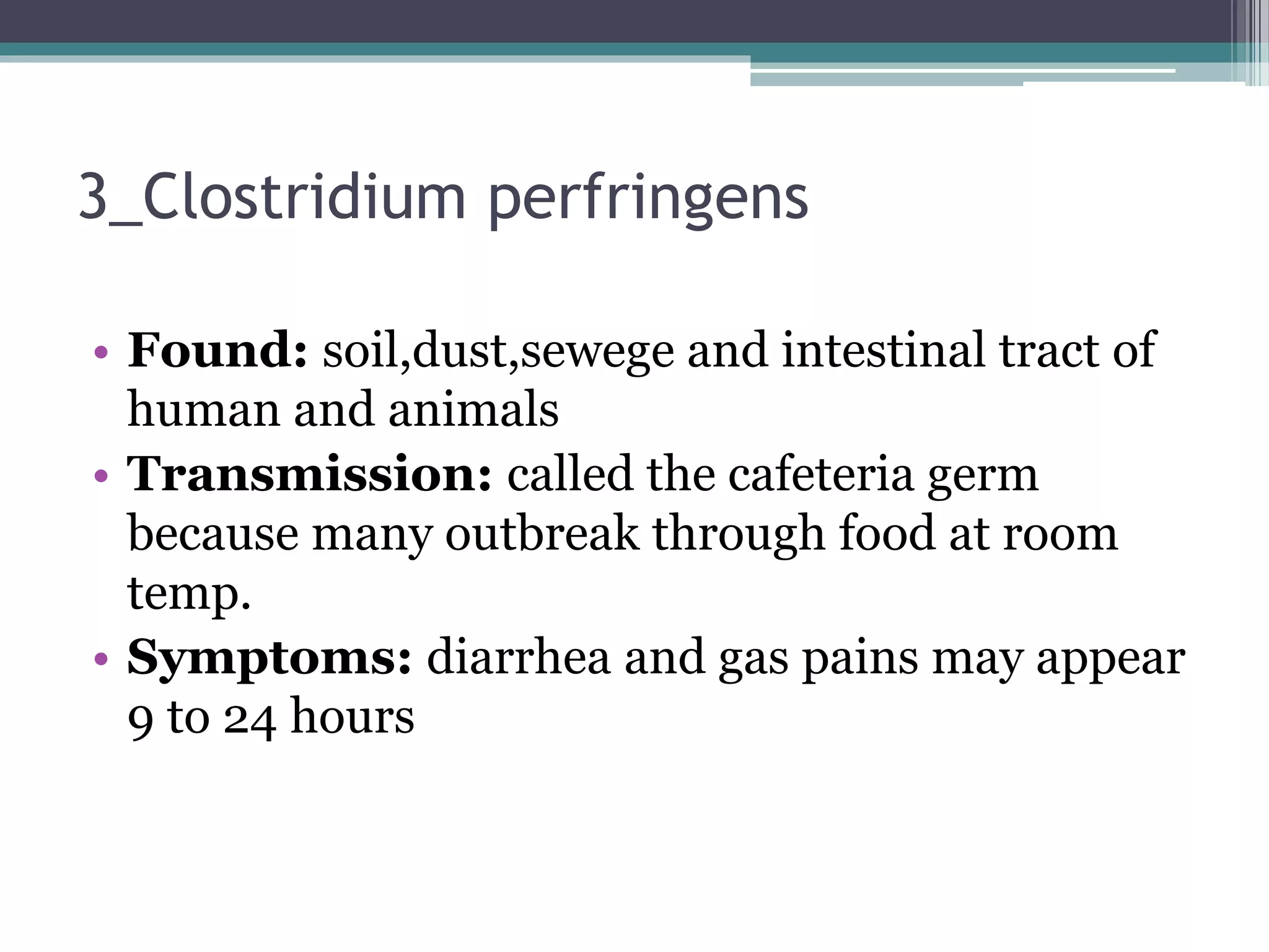 Water and food borne bacterial diseases | PPTX