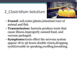 Water and food borne bacterial diseases | PPTX
