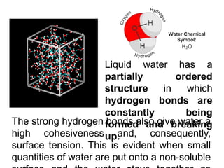 Water and ice physical properties and its structure-1.pptx