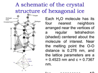 Water and ice physical properties and its structure-1.pptx