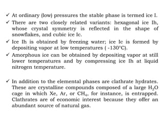 Water and ice physical properties and its structure-1.pptx