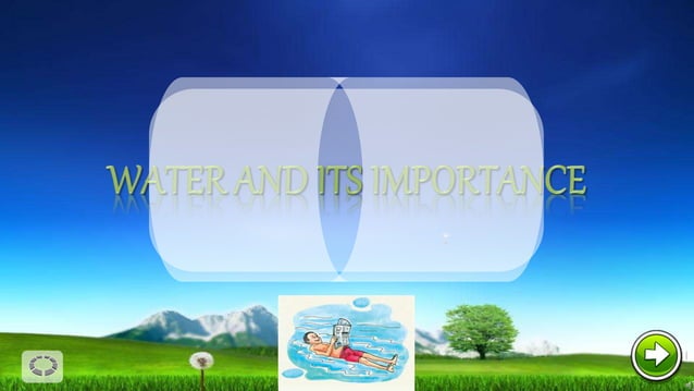 Water and its importance | PPTX