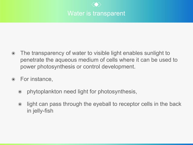 Water and its properties | PPTX | Chemistry | Science