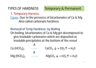 Water and its treatment | PPT