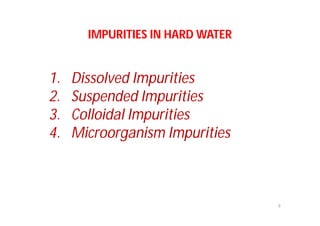 Water and its treatment | PDF