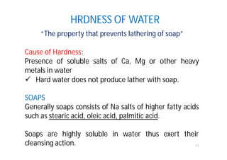 Water and its treatment | PPT