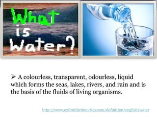 Microbes In Drinking Water And Water Purification | PPT