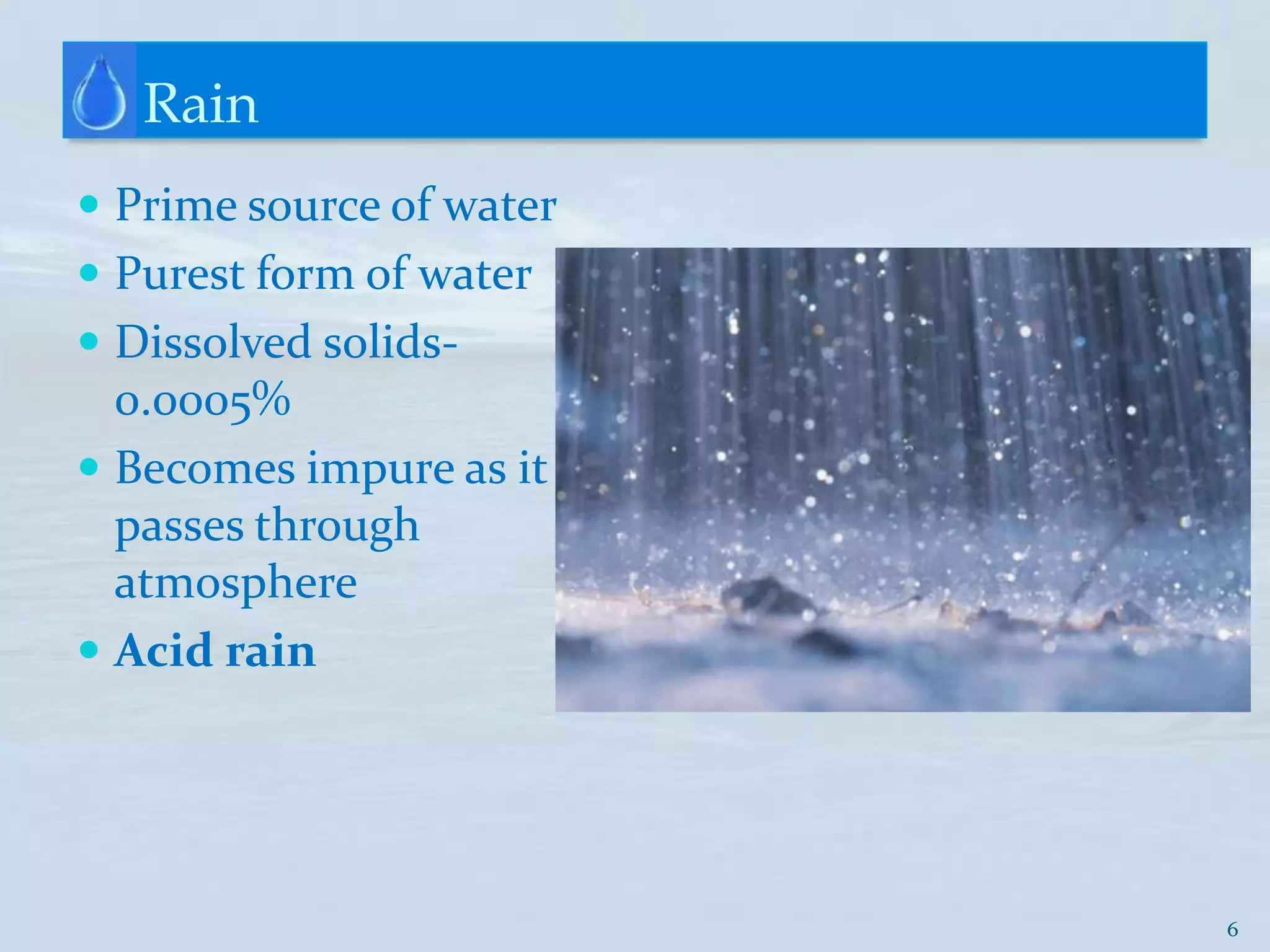 Water and public health importance- Balasubramanya | PPTX