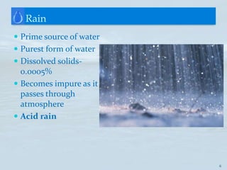 Water and public health importance- Balasubramanya | PPTX