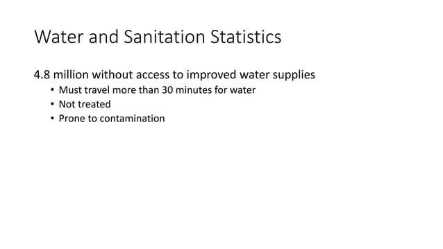 Water and Sanitation in the Fiji Islands - Barotu Village | PDF