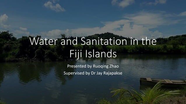 Water and Sanitation in the Fiji Islands - Barotu Village | PDF
