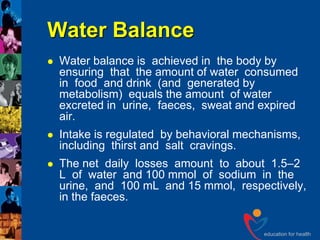 Water and sodium balance dr onu em | PPTX