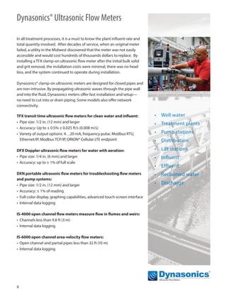 Water and wastewater brochure badger meter | PDF