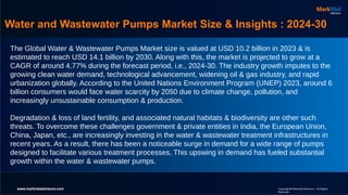 Global Water and Wastewater Pumps Market Research Report: Forecast ...