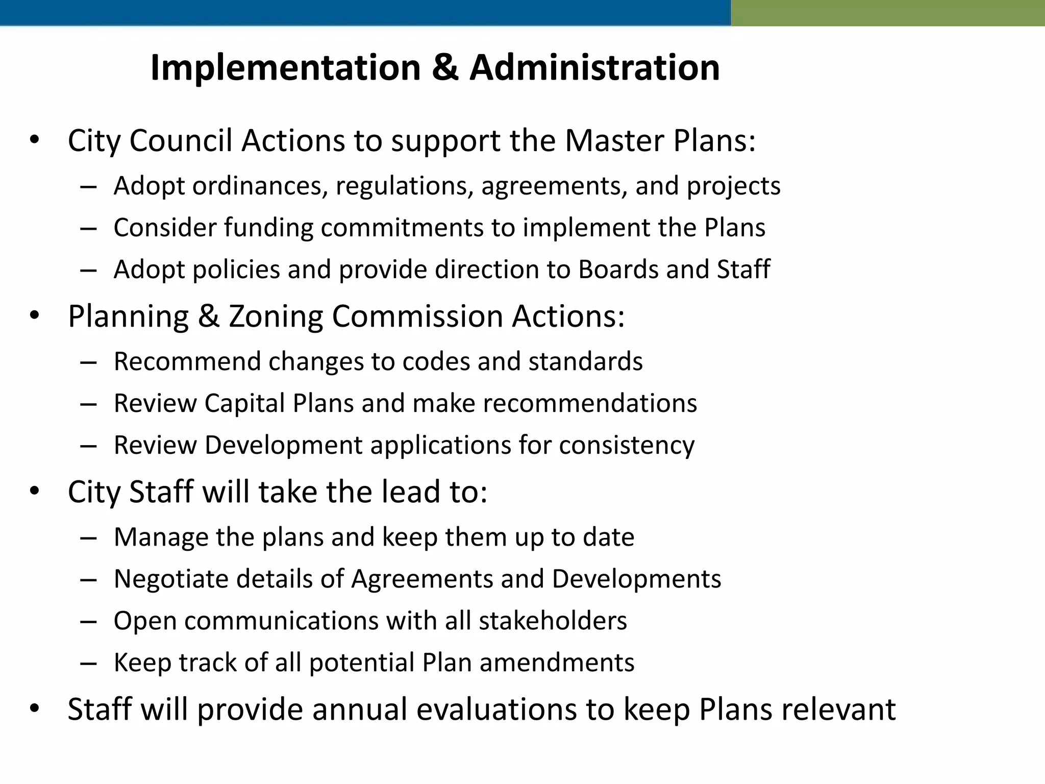 Water and Wastewater System Master Plans | PPTX