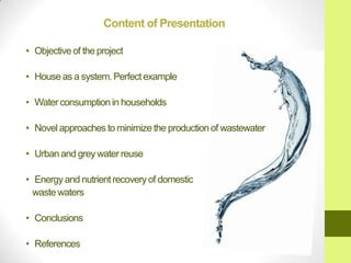 [Metropolia Student Project Seminar 24.5.] Water and Wastewater ...