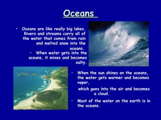 Water and water cycle for clil lessons at primary schools | PPT