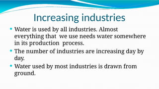 Water and Water Cycle PowerPoint Presentation | PPTX
