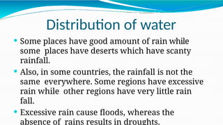 The Water and Water Cycle PowerPoint.pptx