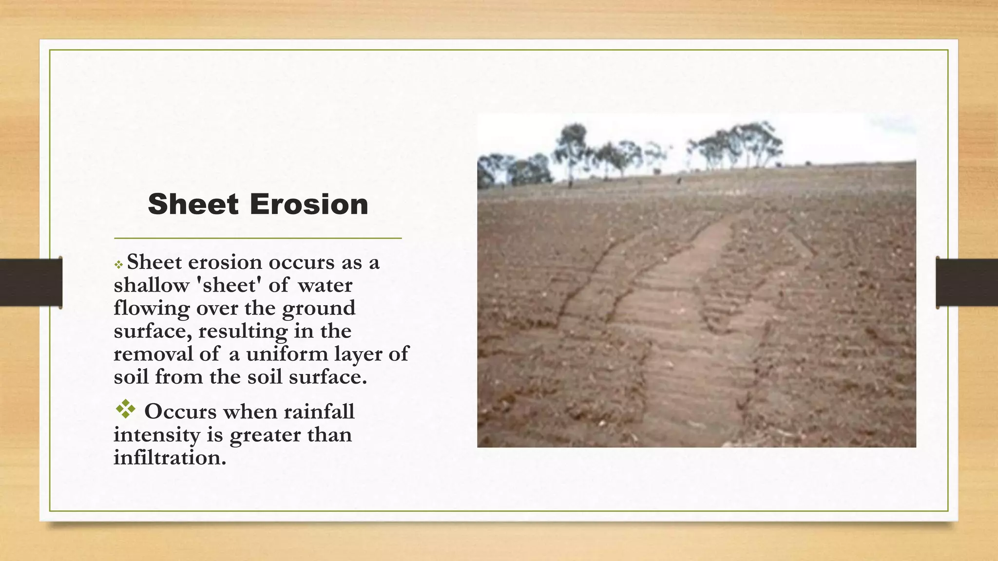 Water and Wind Erosion.pptx | Agriculture | Industries