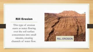 Water and Wind Erosion.pptx | Agriculture | Industries