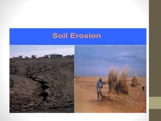 Water and wind erosion | PPTX
