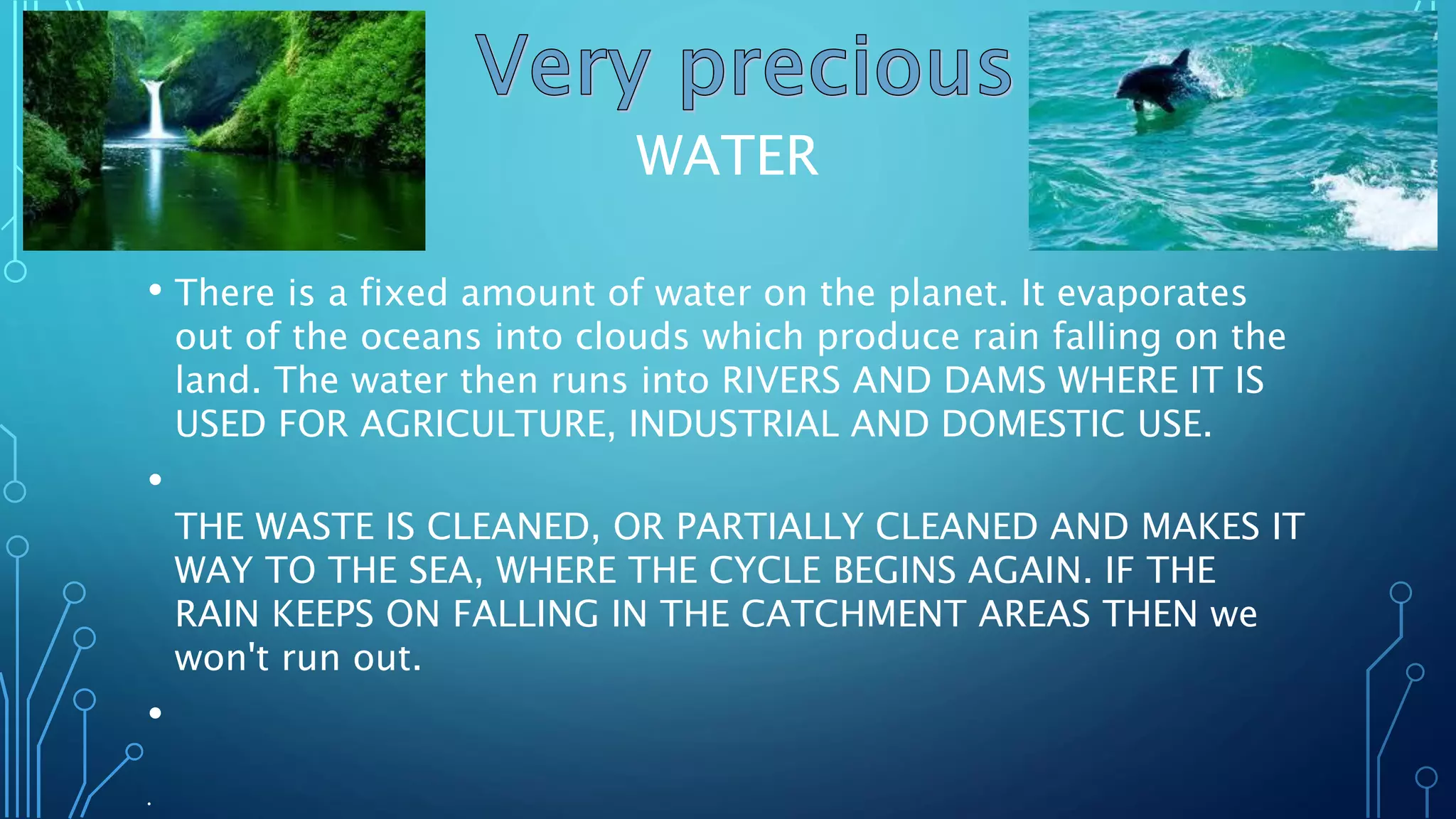 Water, a renewable resource | PDF