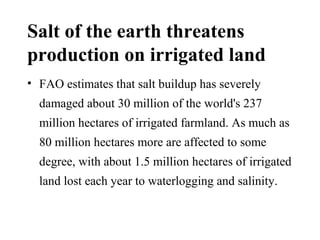 Water as a finite resource, Water Resource Management | PPT